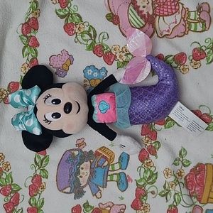 Disney | Toys | Disney Minnie Mouse Mermaid Plush | Poshmark